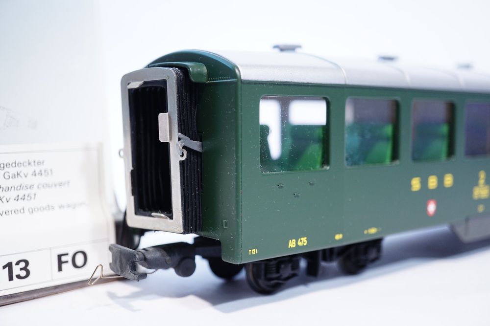 1ß Fama Utz Personenwagen 1. / 2. Klasse Brünigbahn (Gebraucht) in Thun ...