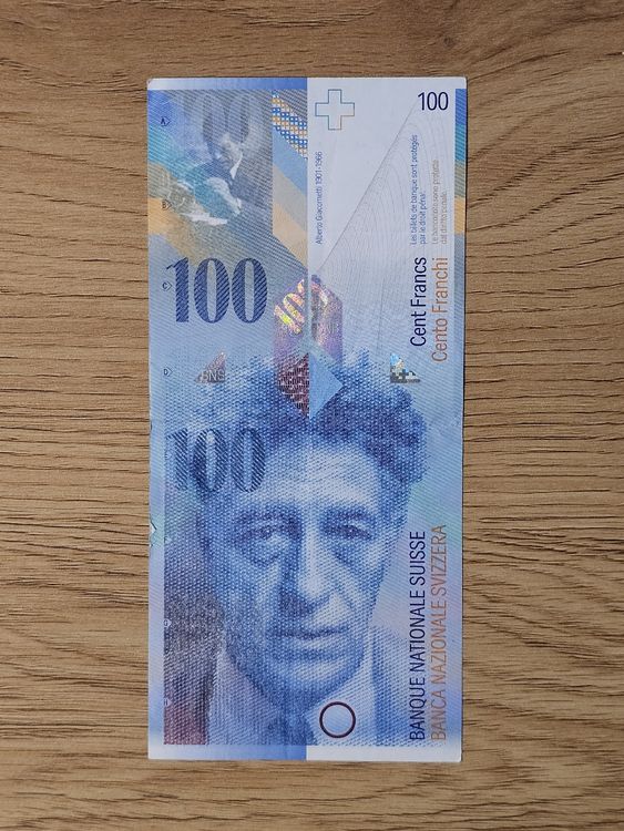 alte 100er Note | Schweizer Franken (Gebraucht) in Rubigen für CHF 115 ...