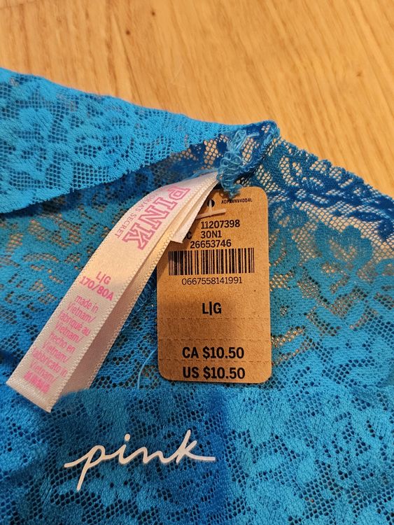 Victoria's Secret String blau L (Neu und originalverpackt) in für CHF ...