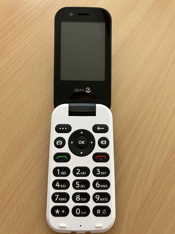 Doro 7030 black, 4G LTE, 2.8", Garantie! | Kaufen auf Ricardo