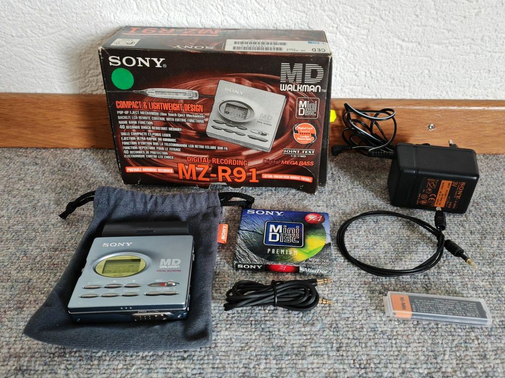 Sony MiniDisc Walkman MZ-R91 (Gebraucht) in Thun für CHF 106 – mit ...
