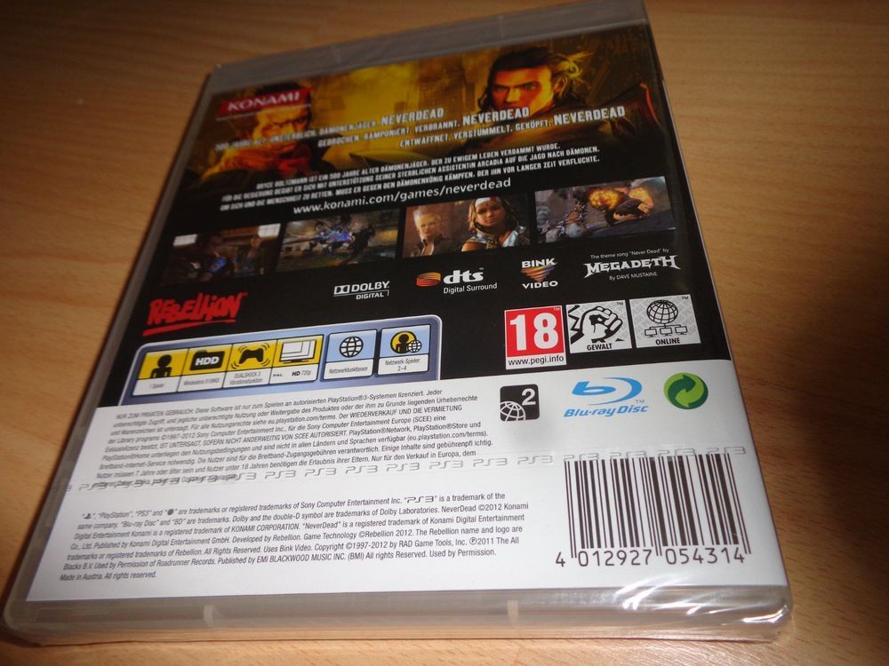 Neverdead Never Dead PS3 NEUWARE (Neu und originalverpackt) in für CHF 12.9 – mit Lieferung auf ...