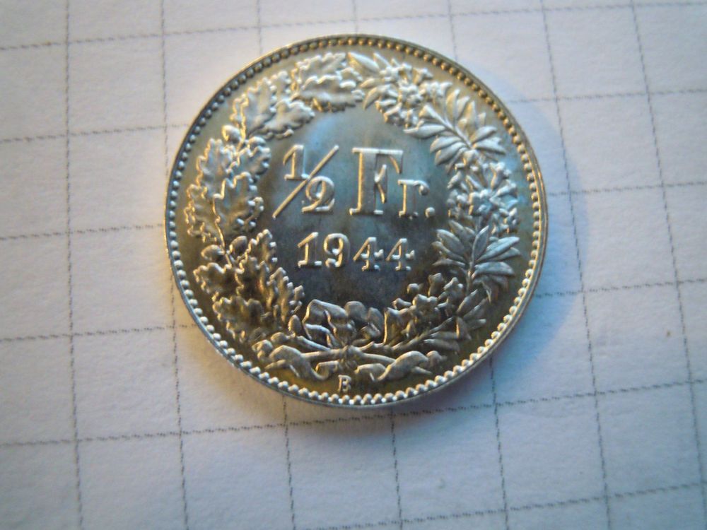 50 Rp. 1944 unz/stgl (Neu (gemäss Beschreibung)) in Kriegstetten für CHF 2 – mit Lieferung auf ...