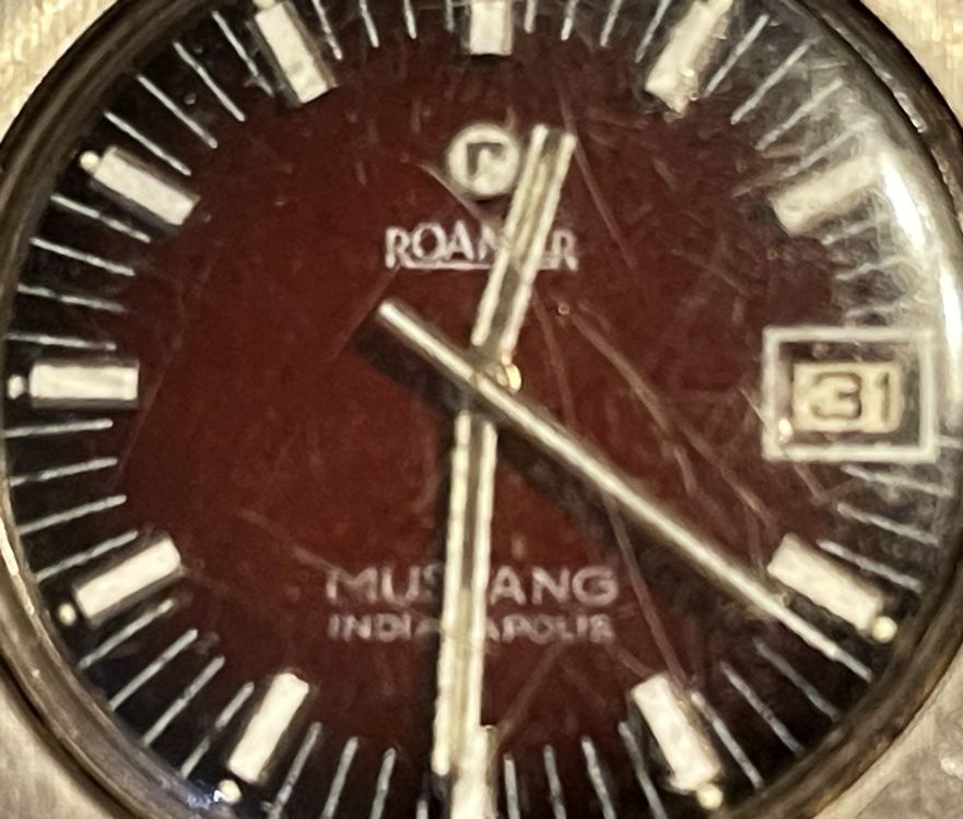 Vintage ROAMER - Mustang Indianapolis Automatik Uhr (Gebraucht) in ...
