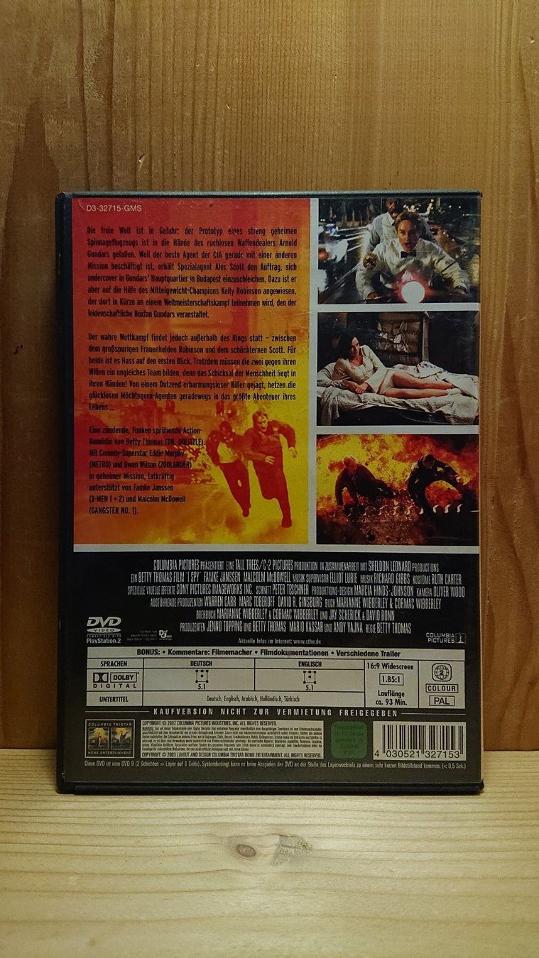 I-SPY DVD mit Eddie Murphy und Owen Wilson (Gebraucht) in Wilderswil für CHF 1.9 – mit Lieferung ...