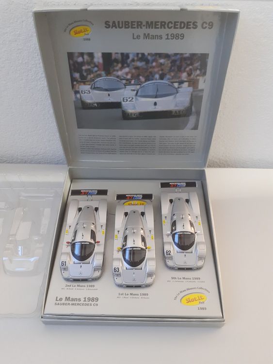 Sauber-Merc. C9, Le Mans 1989, 3er Set 1:32, NO. 1789 / 2750 | Kaufen ...
