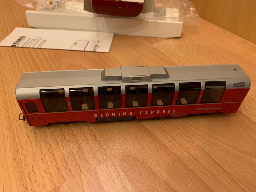 Bemo RhB Panoramawagen Bernina Express (Gebraucht) in Därligen für CHF 61 – mit Lieferung auf ...