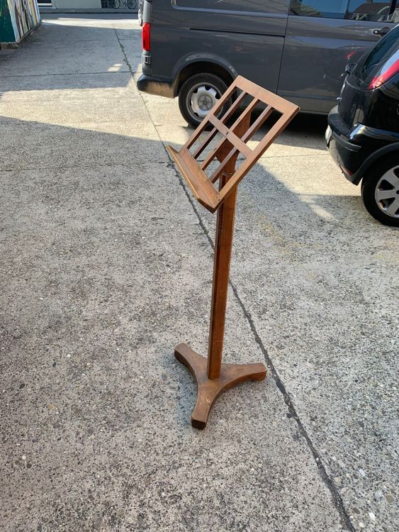 porte partitions musique en bois ancien | Kaufen auf Ricardo