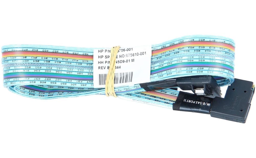 HP - 660706-001 - DL380 G6 SSF RIBBON MINISAS STORAGE CABLE (Gebraucht ...