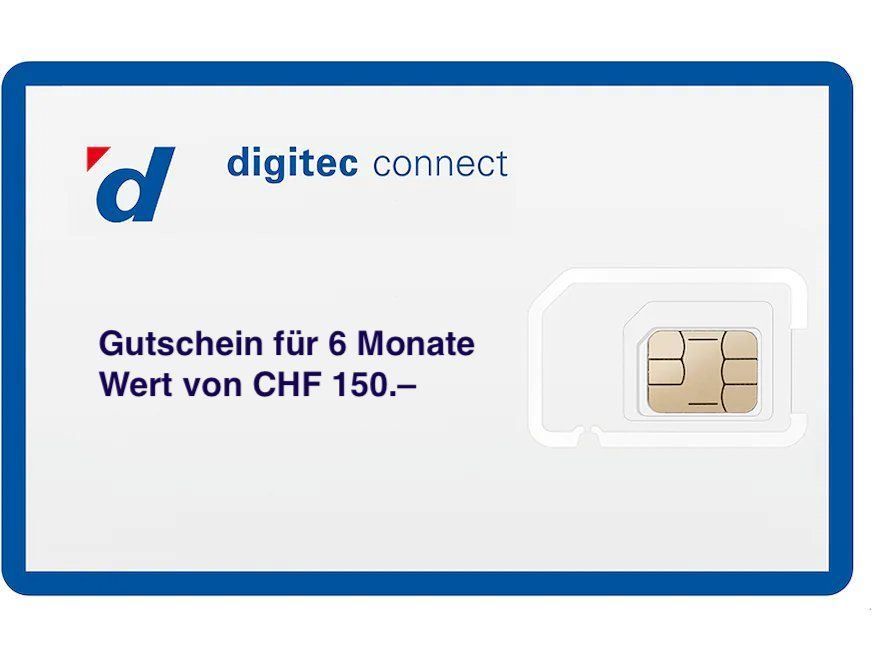 digitec connect für 6 Monate CHF 150.– | Kaufen auf Ricardo