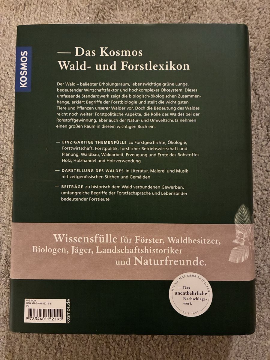 Kosmos Wald- & Forstlexikon, neuwertig 🌳📚🌲 (Neu (gemäss Beschreibung ...
