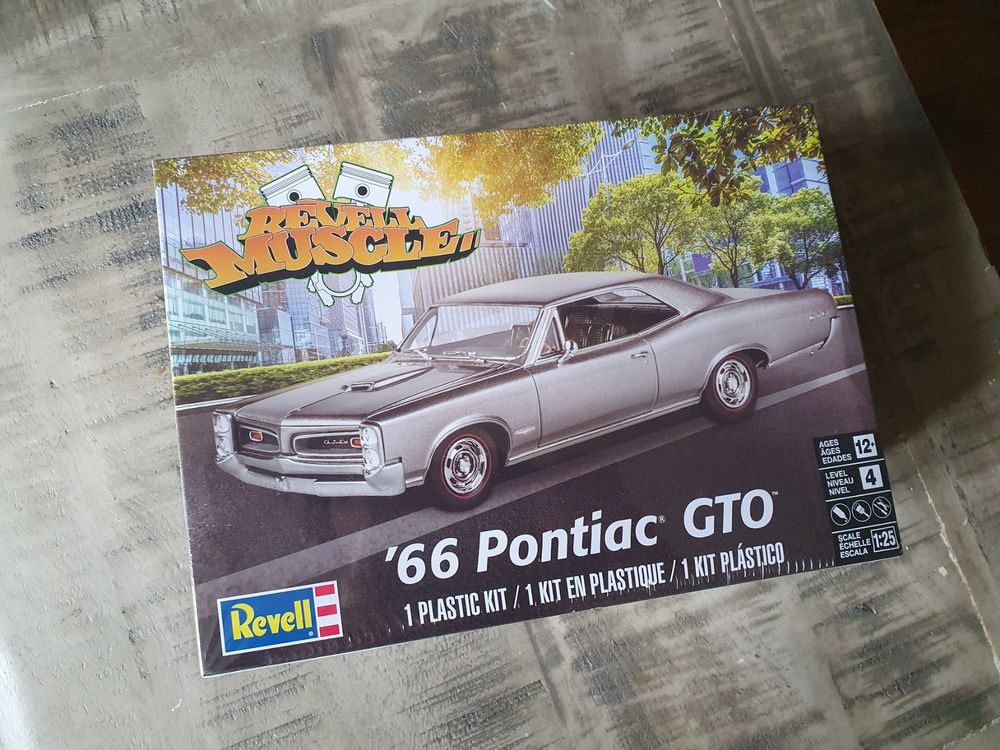 Revell Pontiac GTO 1966 1:25 Revell NEU ab1.- (Neu und originalverpackt ...