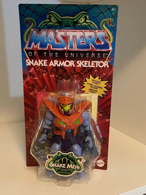 Masters of the Universe Origins Snake Armor Skeletor (Neu und ...