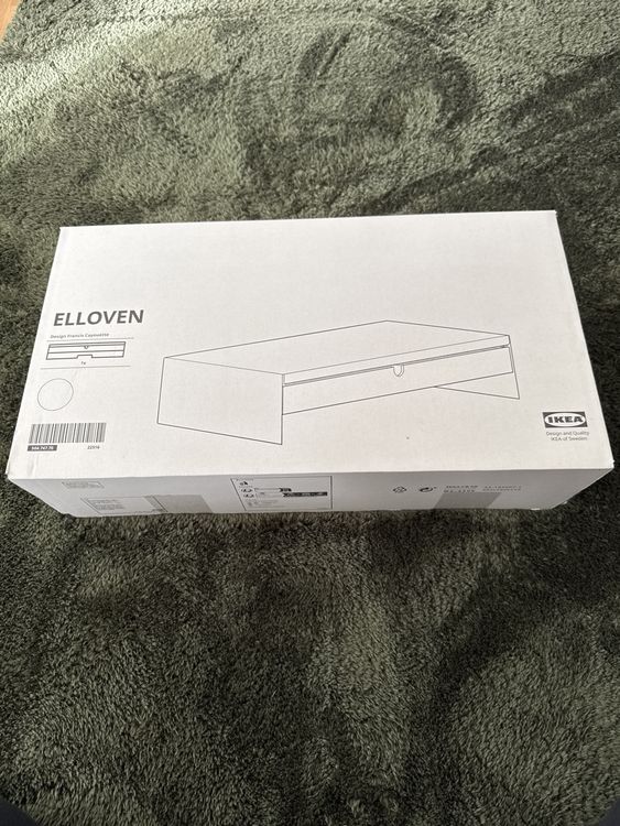IKEA ELLOVEN Laptoptisch weiss neuwertig (Neu und originalverpackt) in ...