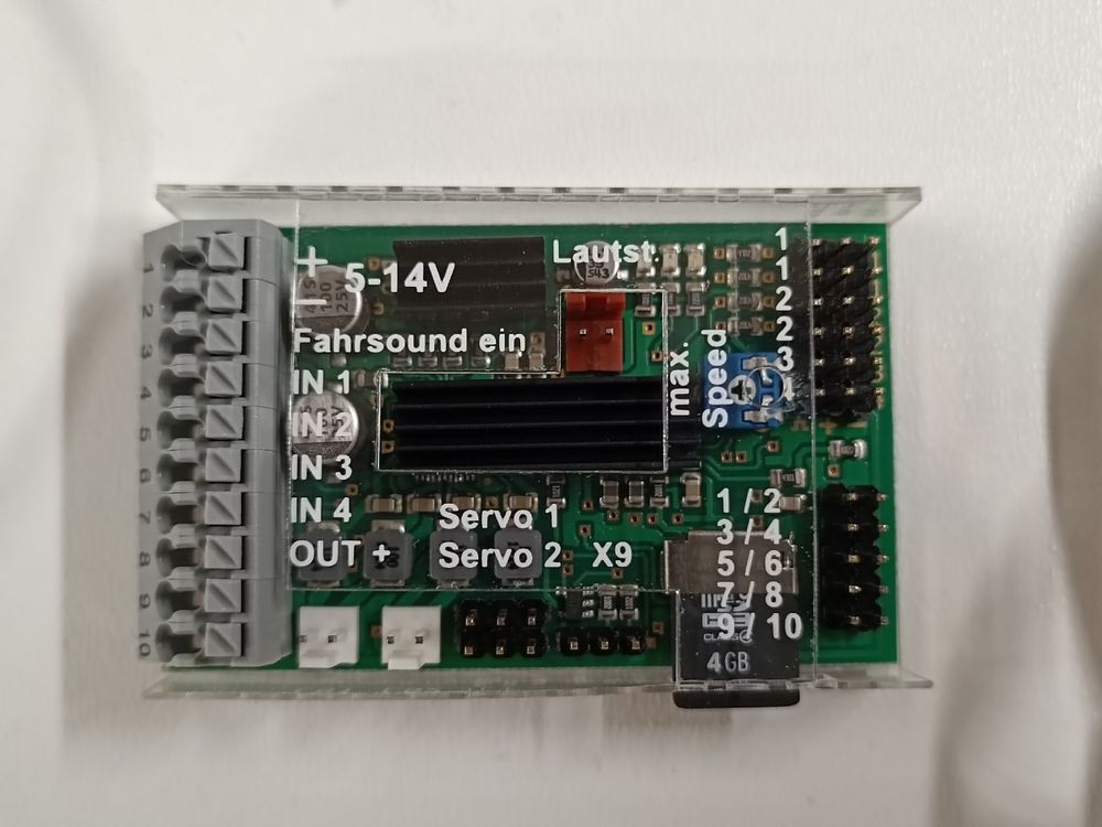 Beier Soundmodul USM-RC-2 für LKW, Panzer, Baumasch. ab 1.- (Neu und ...