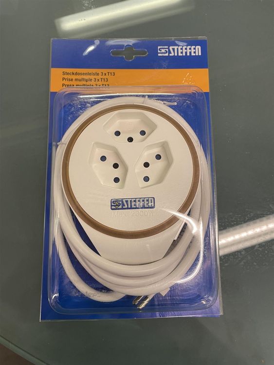 Steckdosenleiste 3xT13 Originalverpackt (Neu und originalverpackt) in Krinau für CHF 7 – mit ...