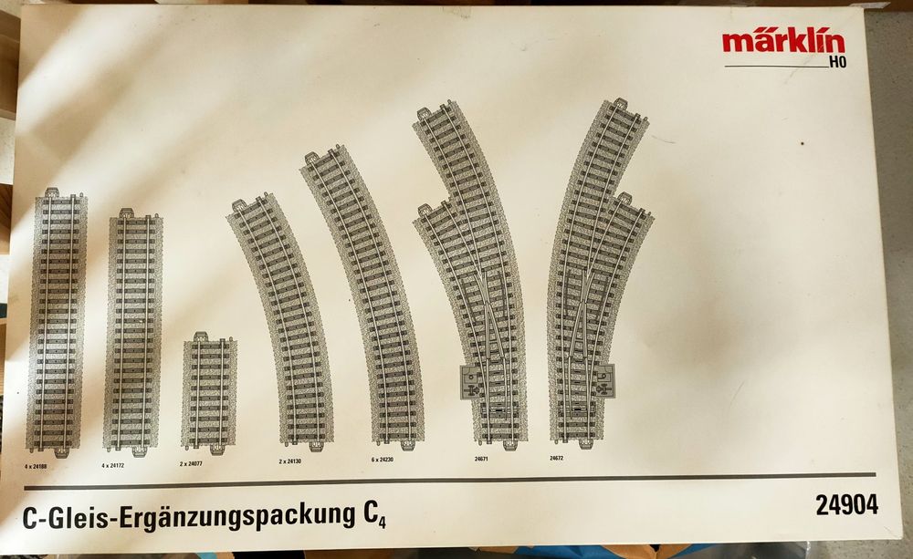 Märklin Ergänzungspackung C4 (24904) (Gebraucht) in Winterthur für CHF ...