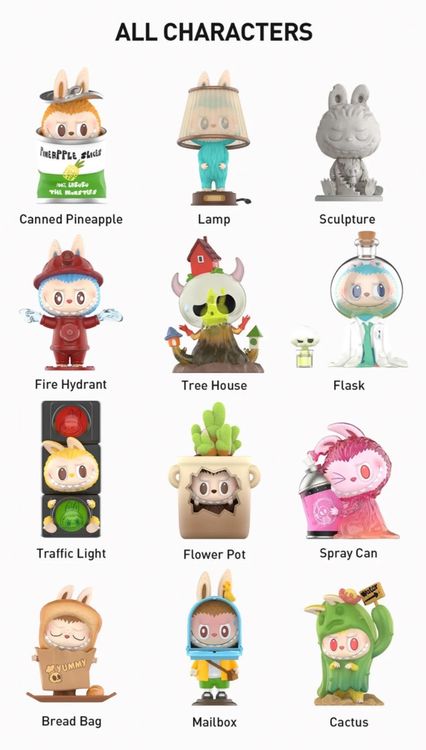 Pop Mart Labubu The Monsters Almost Hidden - Blind Box (Neu und ...