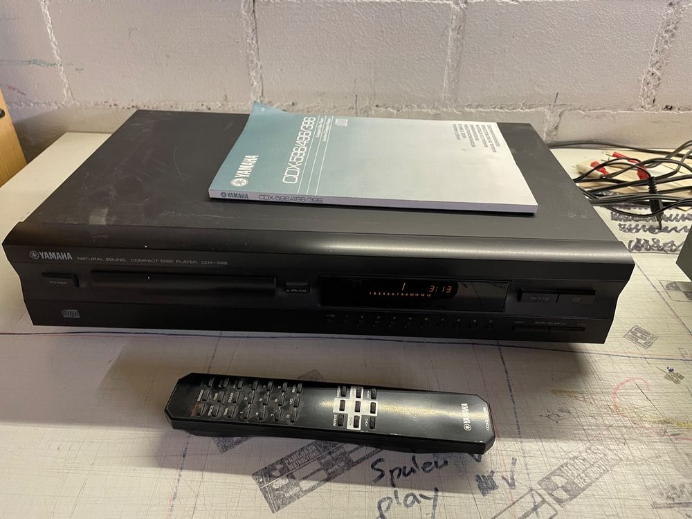 YAMAHA CD PLAYER / cdx 396 / top zustand / mit fernbedienung (Gebraucht ...