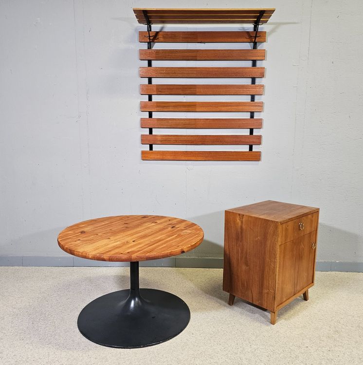 Vintage Tulpenfuss Couchtisch Coffee-Table, Salontisch Tanne (Gebraucht ...