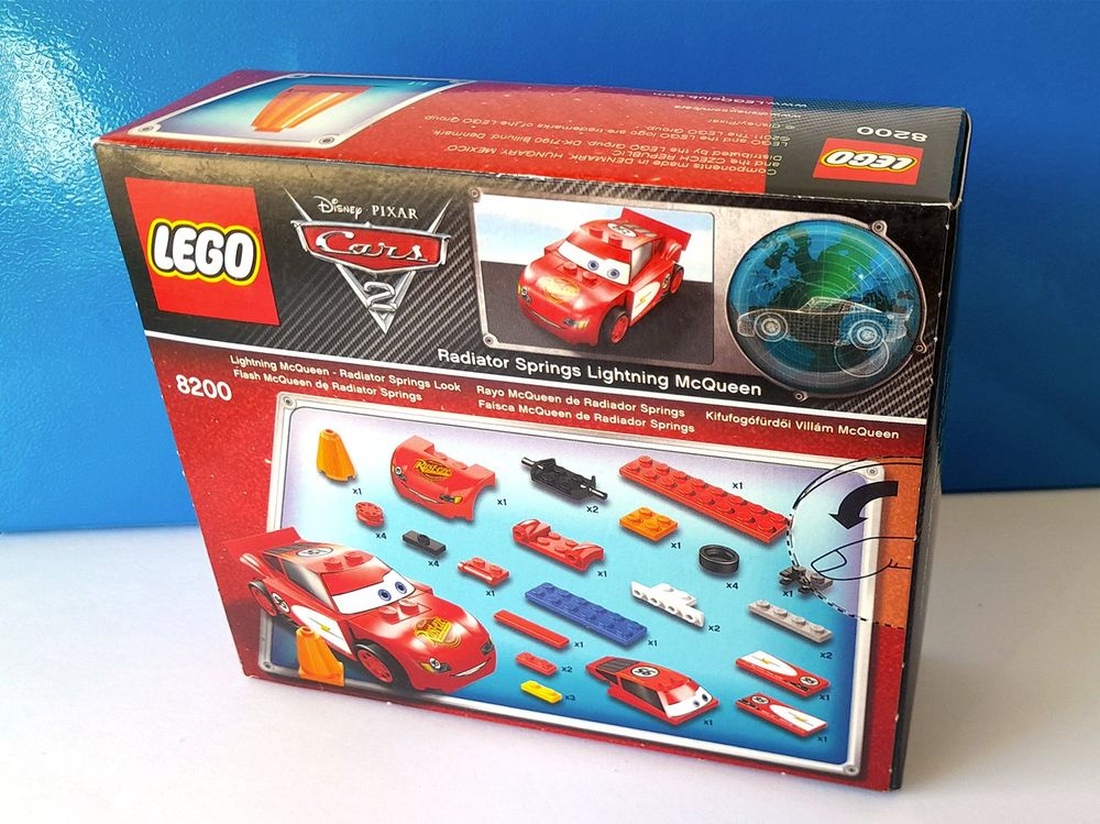 LEGO Cars 8200 Lightning McQueen Auto Rennwagen (ungeöffnet) | Kaufen ...