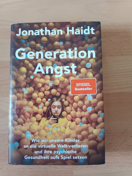 Jonathan Haidt Generation Angst The Anxious Generation 2024 (Neu ...