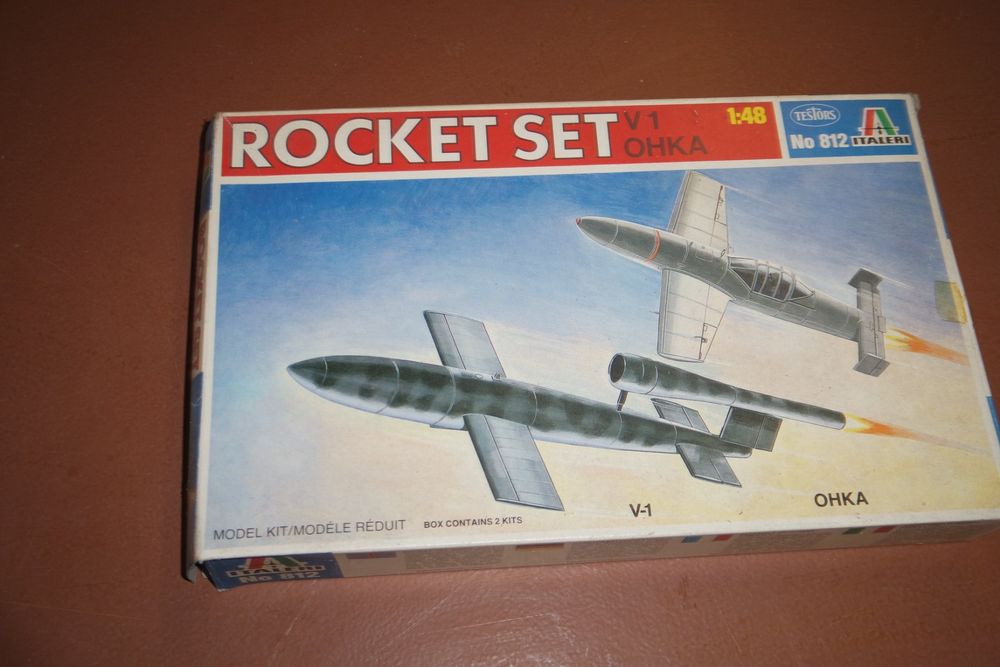 SET DE FUSÉES V1 + OHKA 1/48ème (D'occasion) à Avenches pour CHF 15 ...