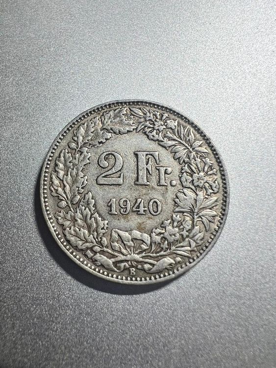 2Fr. 1940 Silber | Kaufen auf Ricardo