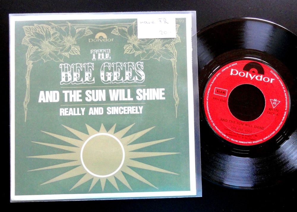 SI BEE GEES and the sun will shine POLYDOR FR rar (Gebraucht) in ...