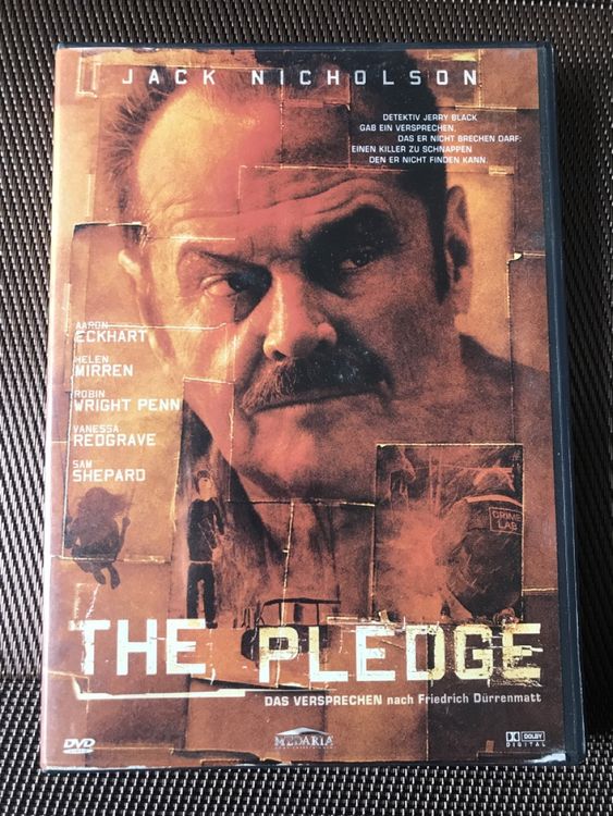 The Pledge - Das Versprechen, Jack Nicholson DVD Film (Neu (gemäss ...