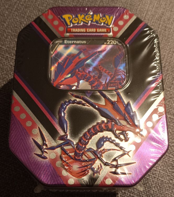 Eternatus V Tin box Englisch sealed Pokémon (Neu und originalverpackt ...