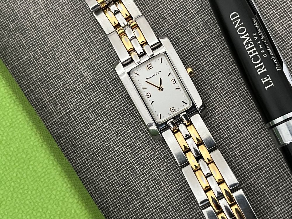 Bucherer Tank Newton ladies luxury watch | Kaufen auf Ricardo