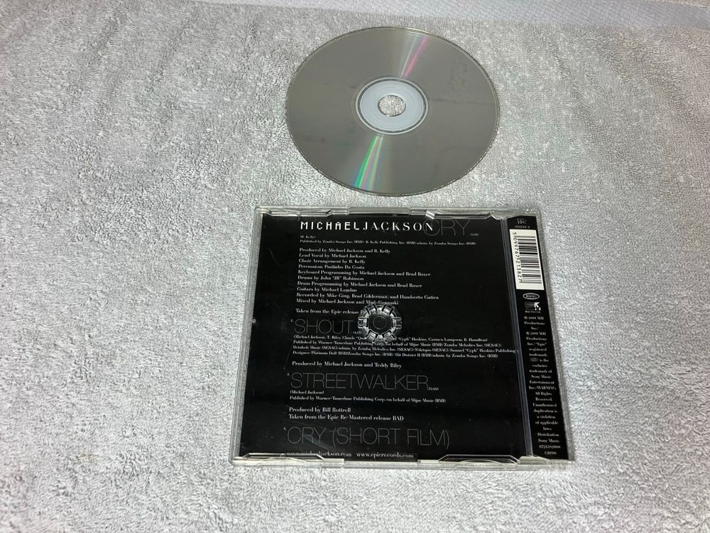 Michael Jackson Cry CD Single Rarität | Kaufen auf Ricardo