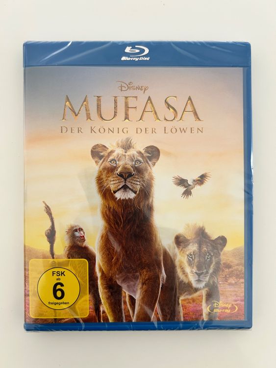 Blu-Ray: Disney Mufasa (König der Löwen) (Neu (gemäss Beschreibung)) in ...
