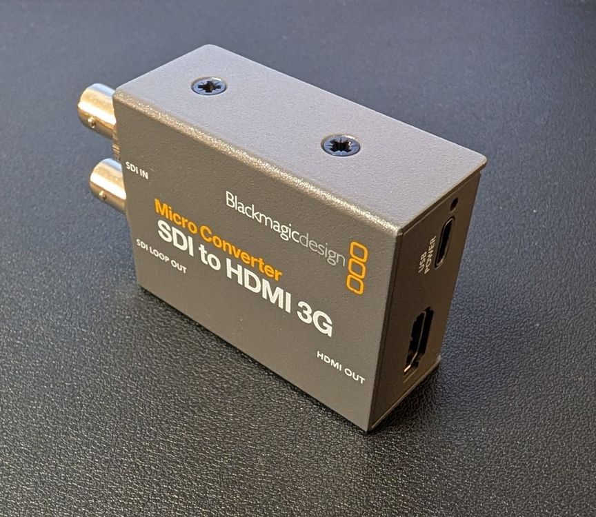 Blackmagic SDI Micro Converter SDI to HDMI 3G (Gebraucht) in Worben für ...