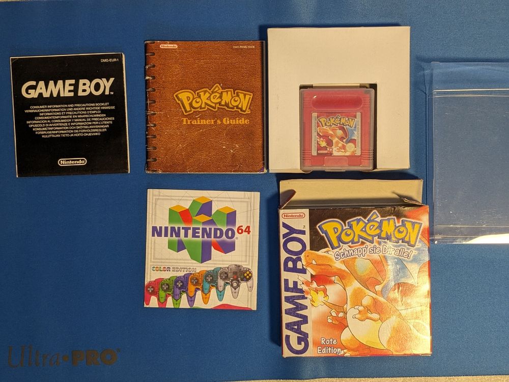 Pokemon Rot deutsch (Gebraucht) in Untersiggenthal für CHF 160 – mit ...