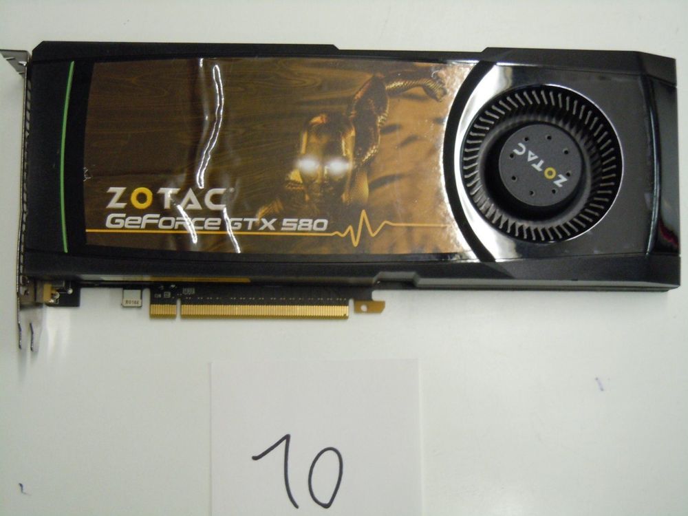 Zotac GTX 580 1,5GB (Gebraucht) in Niederlenz für CHF 26 – mit ...