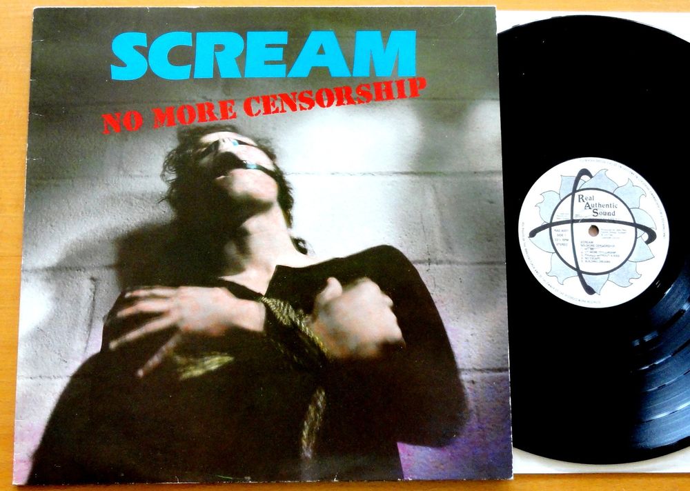 LP SCREAM no more censorship RAS4001 UK 1988 HARDCORE | Kaufen auf Ricardo