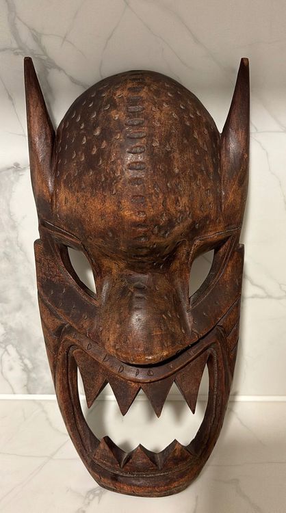 Vintage Afrikanische Wandmaske Maske,Dekor aus Holzm (Gebraucht) in Möhlin für CHF 29 – nur ...