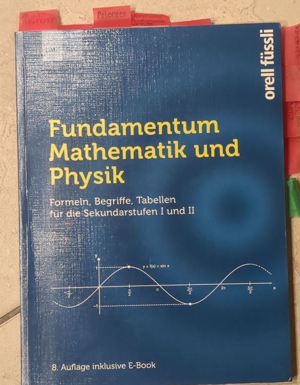 Fundamentum Mathematik und Physik (Deutsch) (Gebraucht) in Bern für CHF 8 – mit Lieferung auf ...
