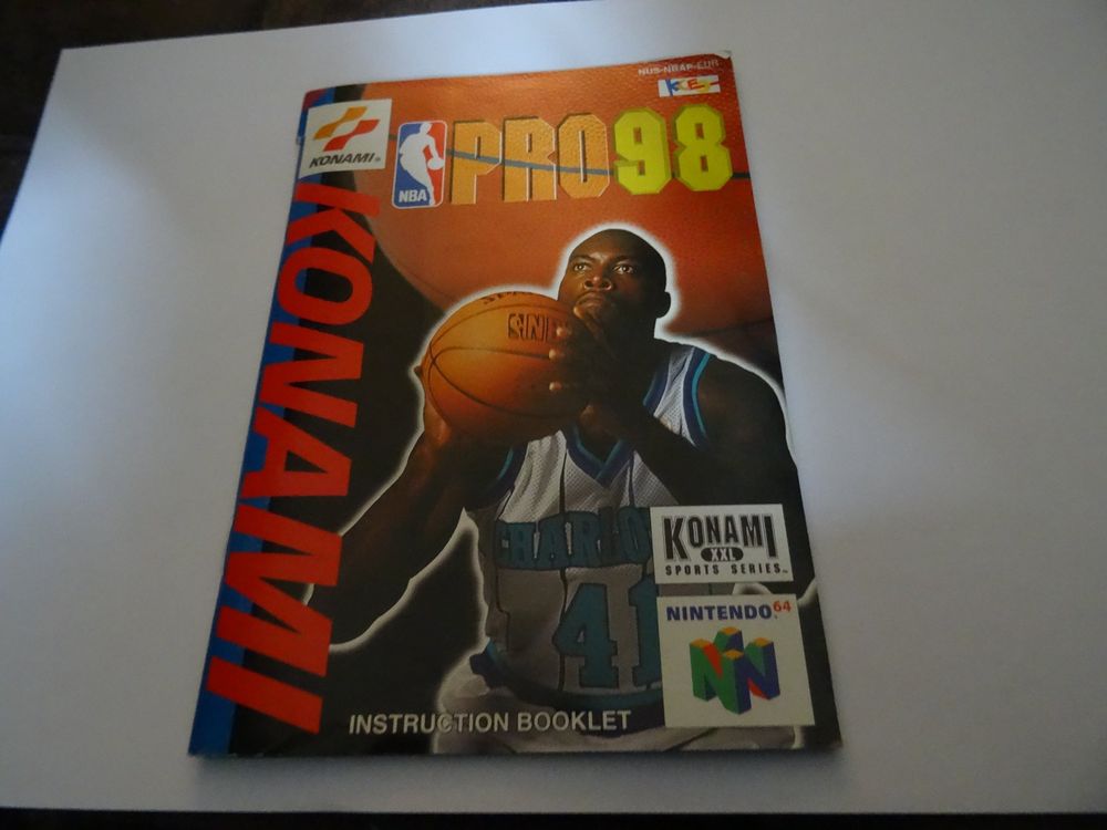 Anleitung zu NBA Pro 98 N64 | Kaufen auf Ricardo