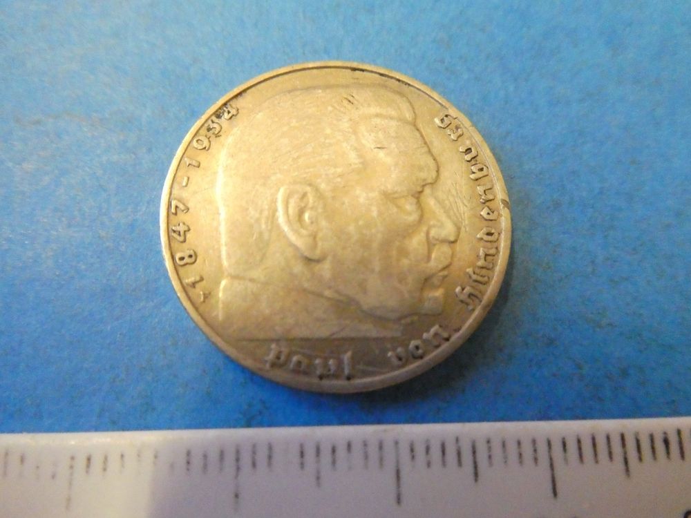 Dt. Reich 1937 F, 2 Reichsmark - Silber (Gebraucht) in Hinterforst für CHF 10 – mit Lieferung ...