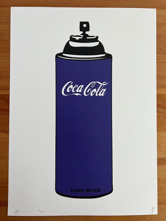 DEATH NYC « Coca-Cola Spray » 61/100 (Neu (gemäss Beschreibung)) in ...