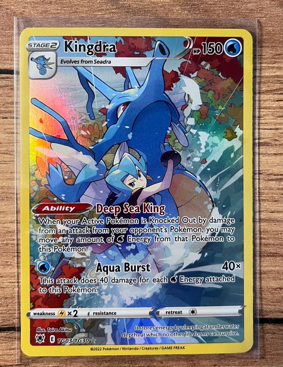 Kingdra TG03/30 Pokemon Astral Radiance Trainer Gallery (Neu (gemäss ...