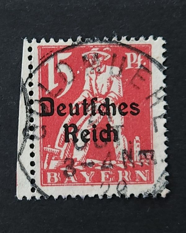 Deutsches Reich-Mi 121 (1920) (Gebraucht) in Hittnau für CHF 1 – mit Lieferung auf Ricardo kaufen