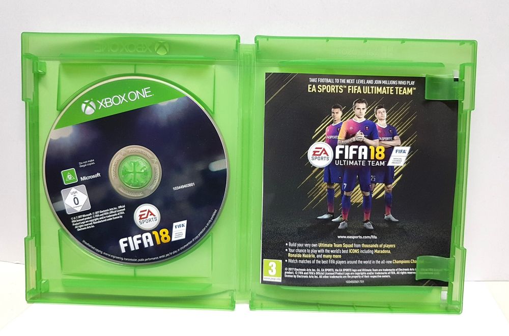FIFA 18 Ultimate Team Xb One (Gebraucht) in Schüpfheim für CHF 8.8 ...