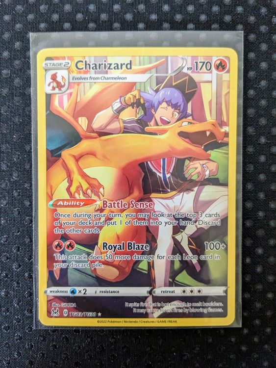 Pokémon Lost Origin - Charizard TG03/TG30 ( EN ) (Neu (gemäss ...