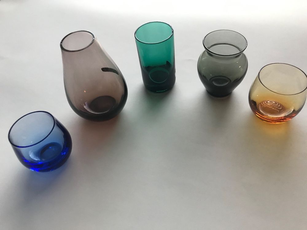 Vasen Väseli z.T. Sarnen-Glas Sammlung Setzkasten 5 Stk (Gebraucht) in ...