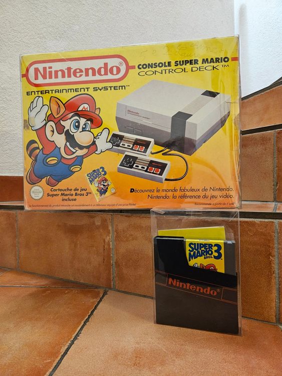 NES Super Mario Bros 3 + Original Nes Sleeve Rare protégé | Kaufen auf ...