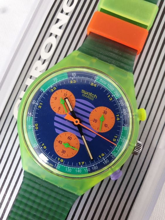 SWATCH CHRONO SCJ100 NEO WAVE NEU | Kaufen auf Ricardo